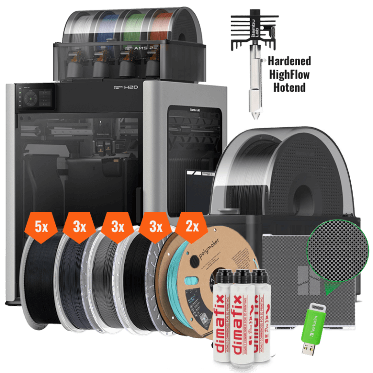 Bambu Lab H2D 3D-Druck Bundle - Jetzt bei 3Dee.at kaufen!
